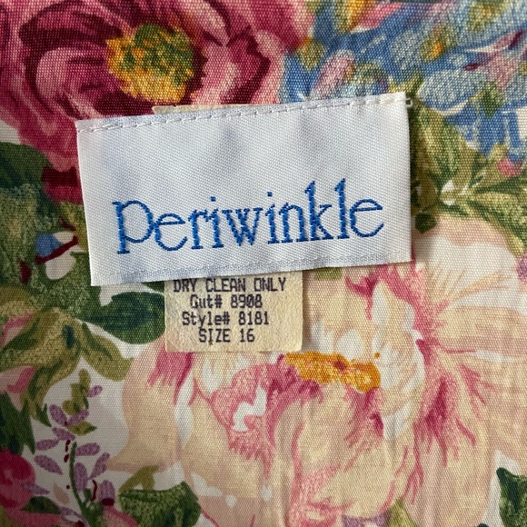 Periwinkle by Barlow | Tops | Periwinkle Brand Floral Button Up Shirt ...